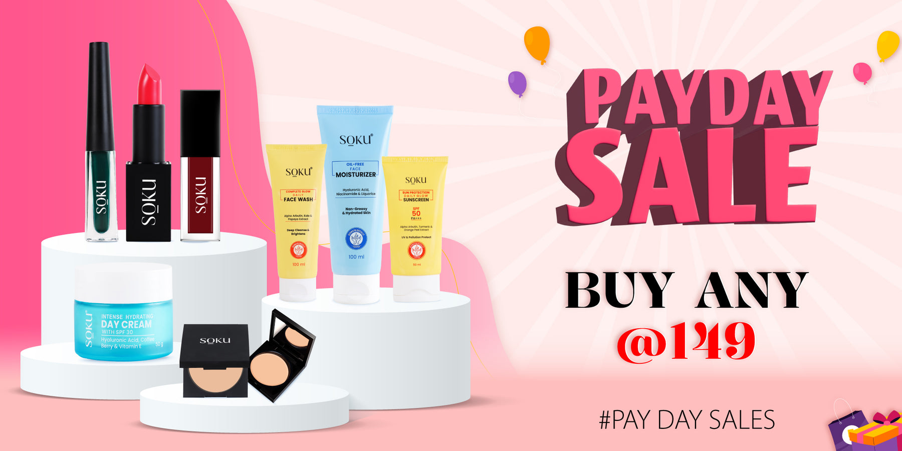 Soku Cosmetics: Buy Premium Makeup & Skincare Beauty Products in India