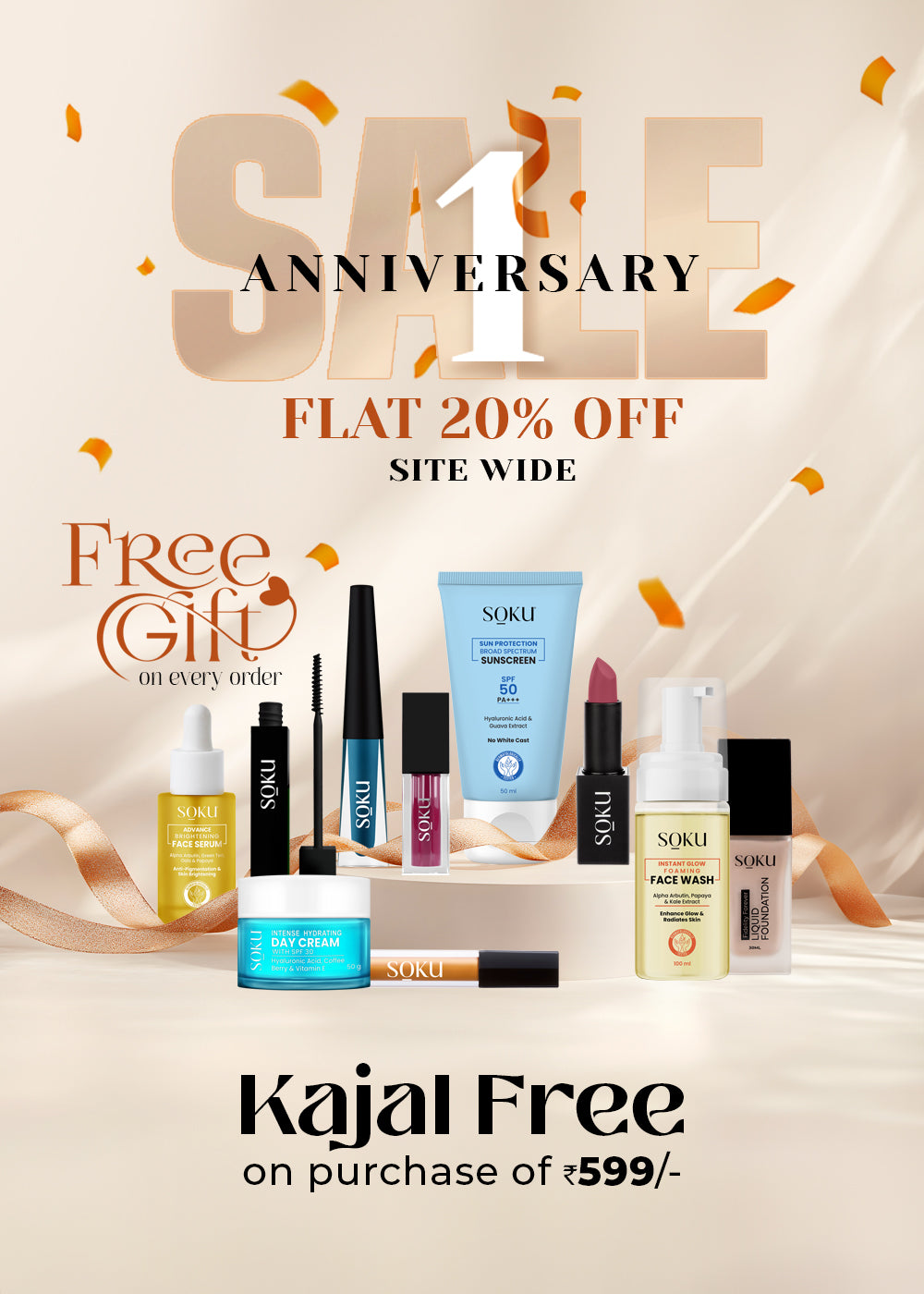 Soku Cosmetics: Buy Premium Makeup & Skincare Beauty Products in India