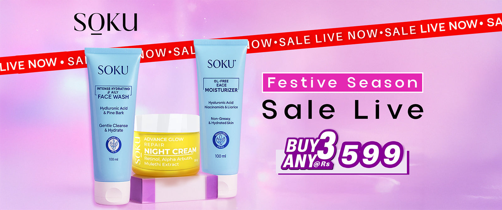 Soku Cosmetics: Buy Premium Makeup & Skincare Beauty Products in India