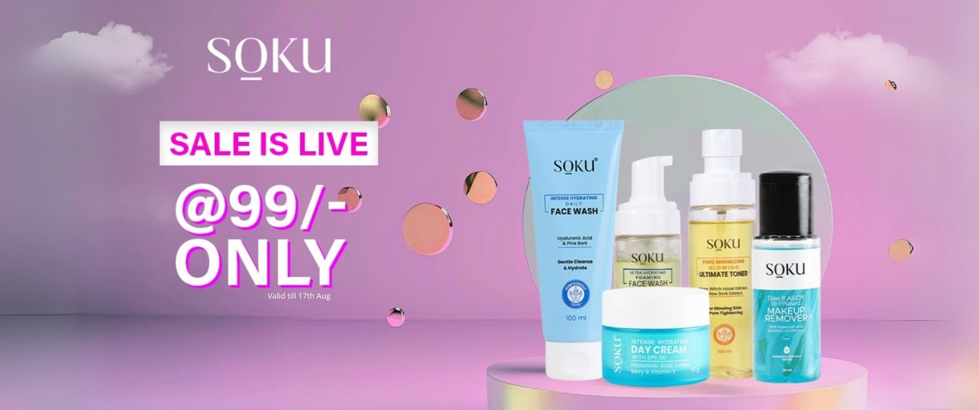 Soku Cosmetics: Buy Premium Makeup & Skincare Beauty Products in India