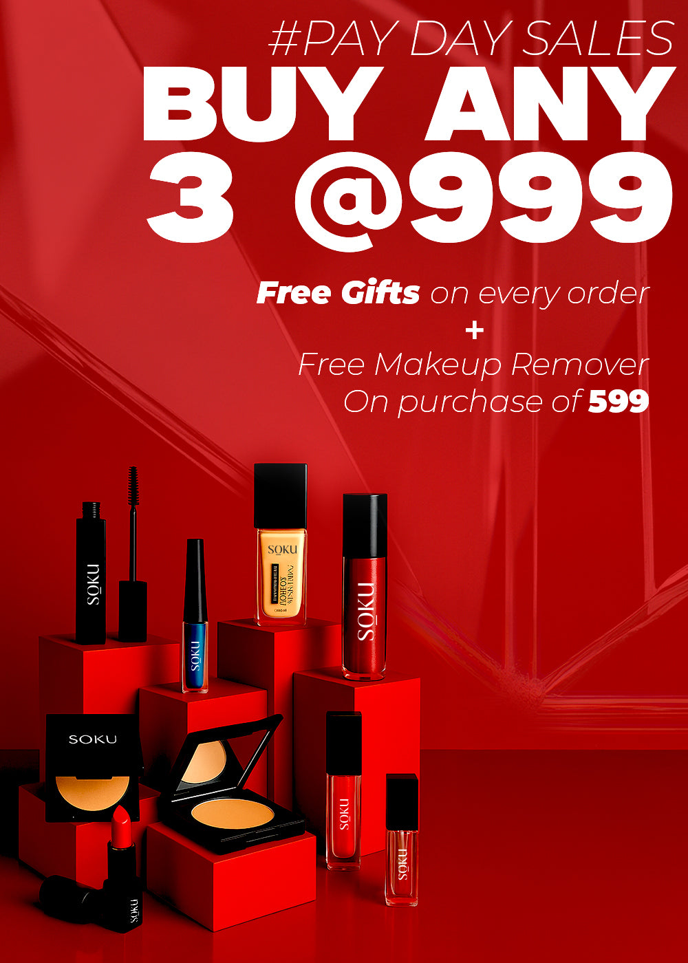 Soku Cosmetics: Buy Premium Makeup & Skincare Beauty Products in India