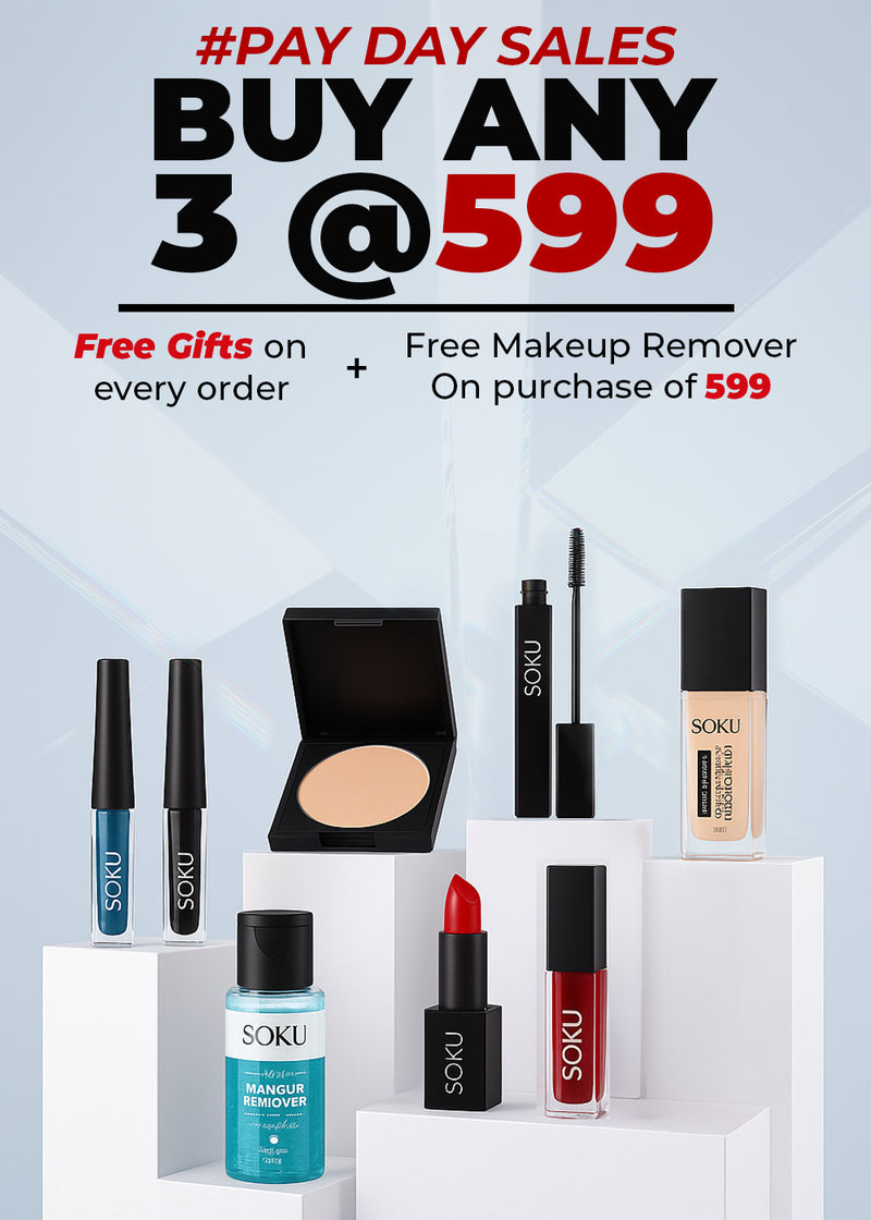 Soku Cosmetics: Buy Premium Makeup & Skincare Beauty Products in India